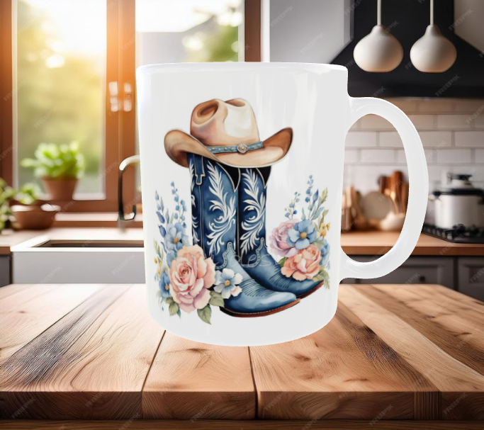 Botas Vaqueras azules :: Aires del Sur